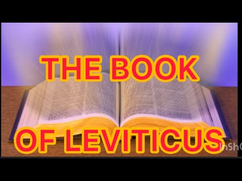 THE BOOK OF LEVITICUS - YouTube