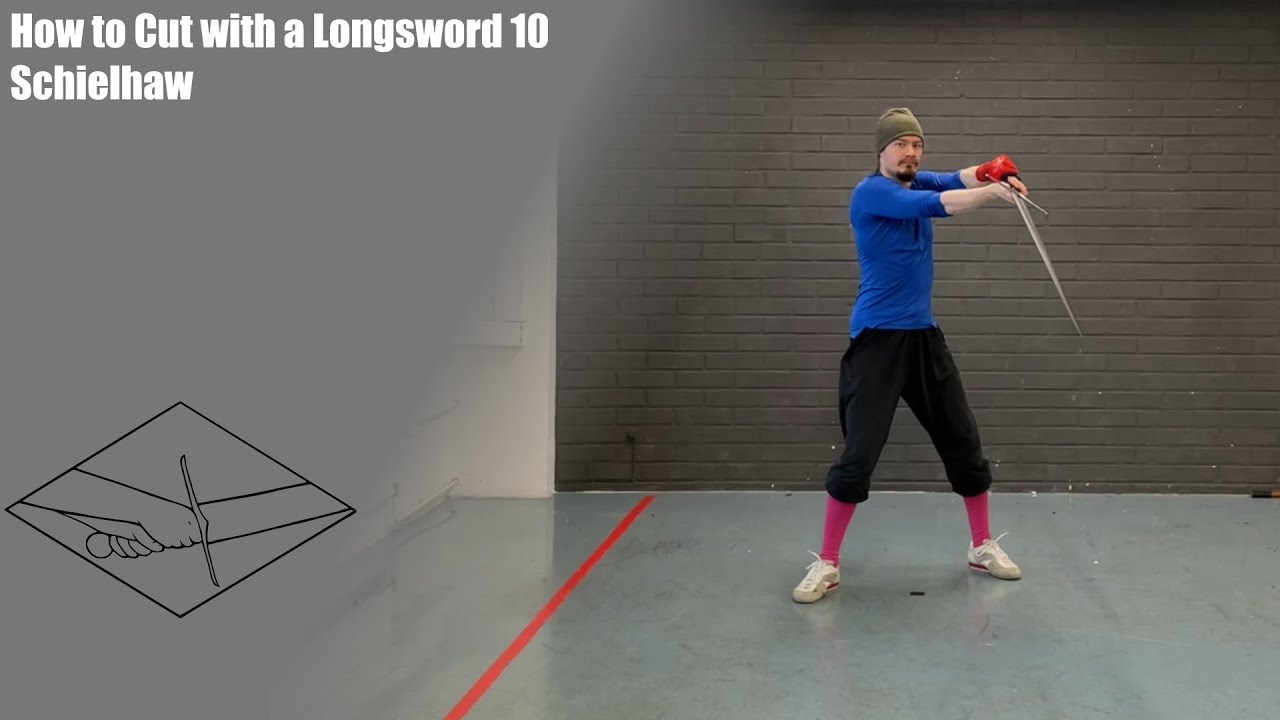 How to Cut with a Longsword 10 - Schielhaw - YouTube