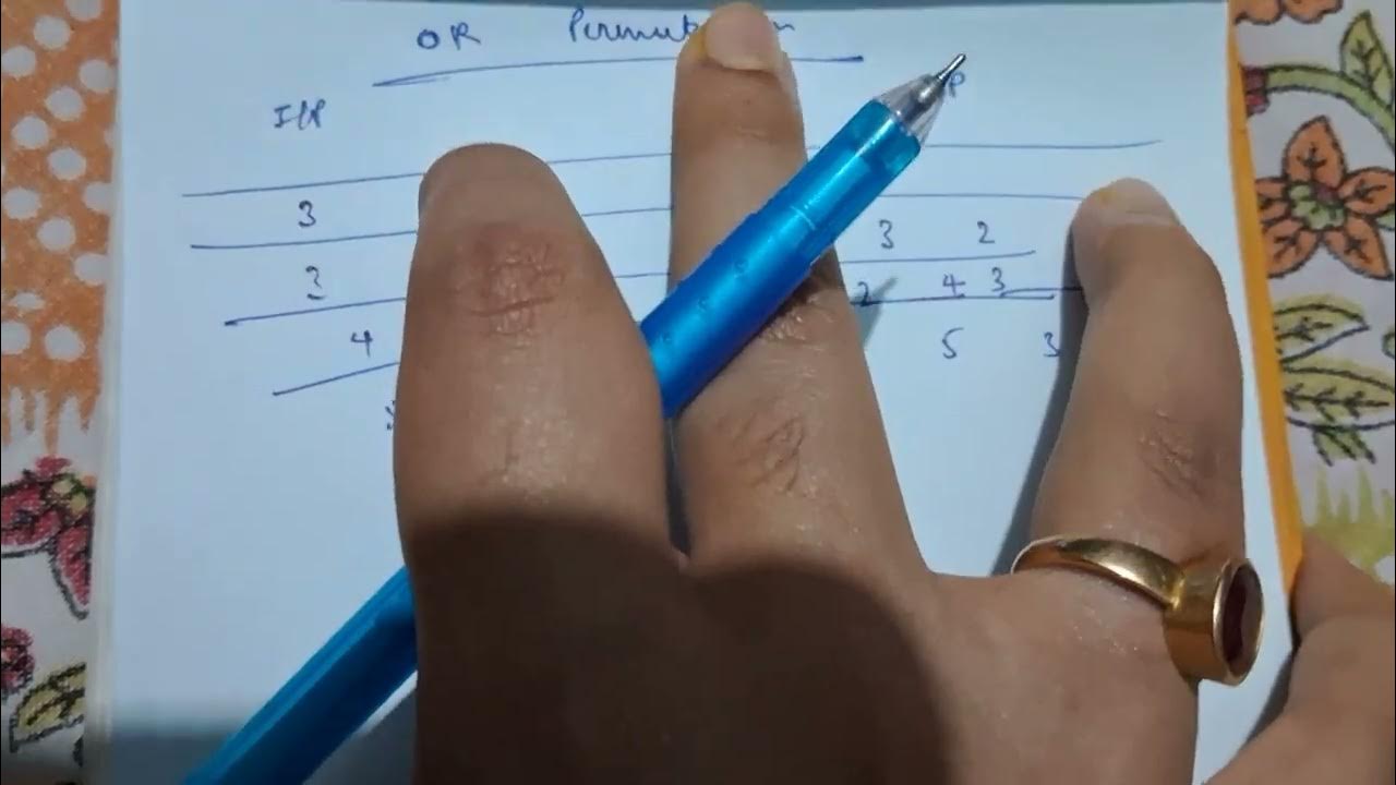OR Permutation - CODECHEF STARTERS 107 (Explanation in details) - YouTube