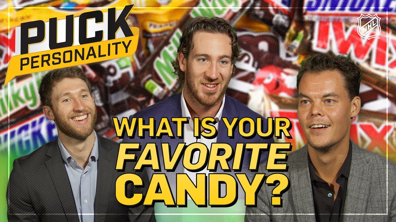 What is your favorite candy? | Puck Personality | NHL - YouTube