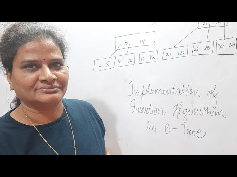 B-Tree - Part 3 (Implementation Of Insertion Algorithm) - YouTube