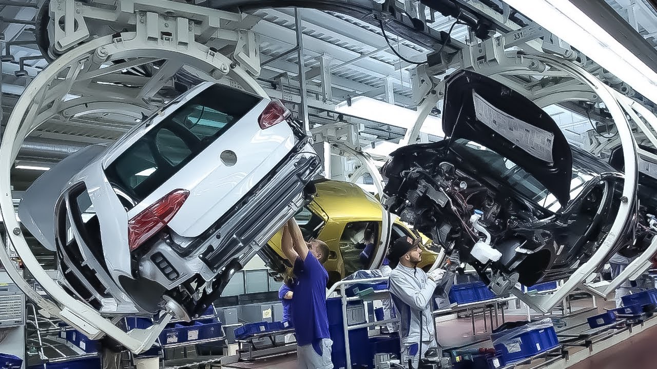 Inside the Insane Volkswagen Starts U.S. Mega Factory Producing the All ...