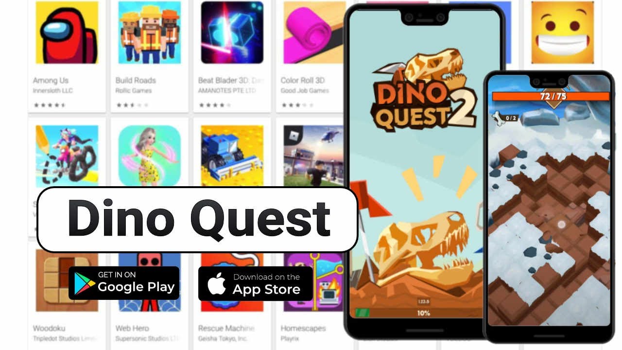 Dino Quest 2: Dinosaur Games #1 (Android/IOS) - YouTube