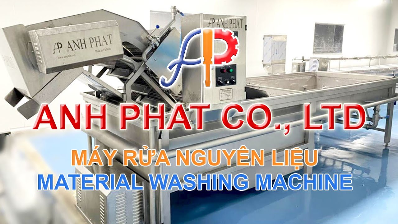 ANH PHAT CO., LTD | MATERIAL WASHING MACHINE (HOSO) - MÁY RỬA NGUYÊN ...