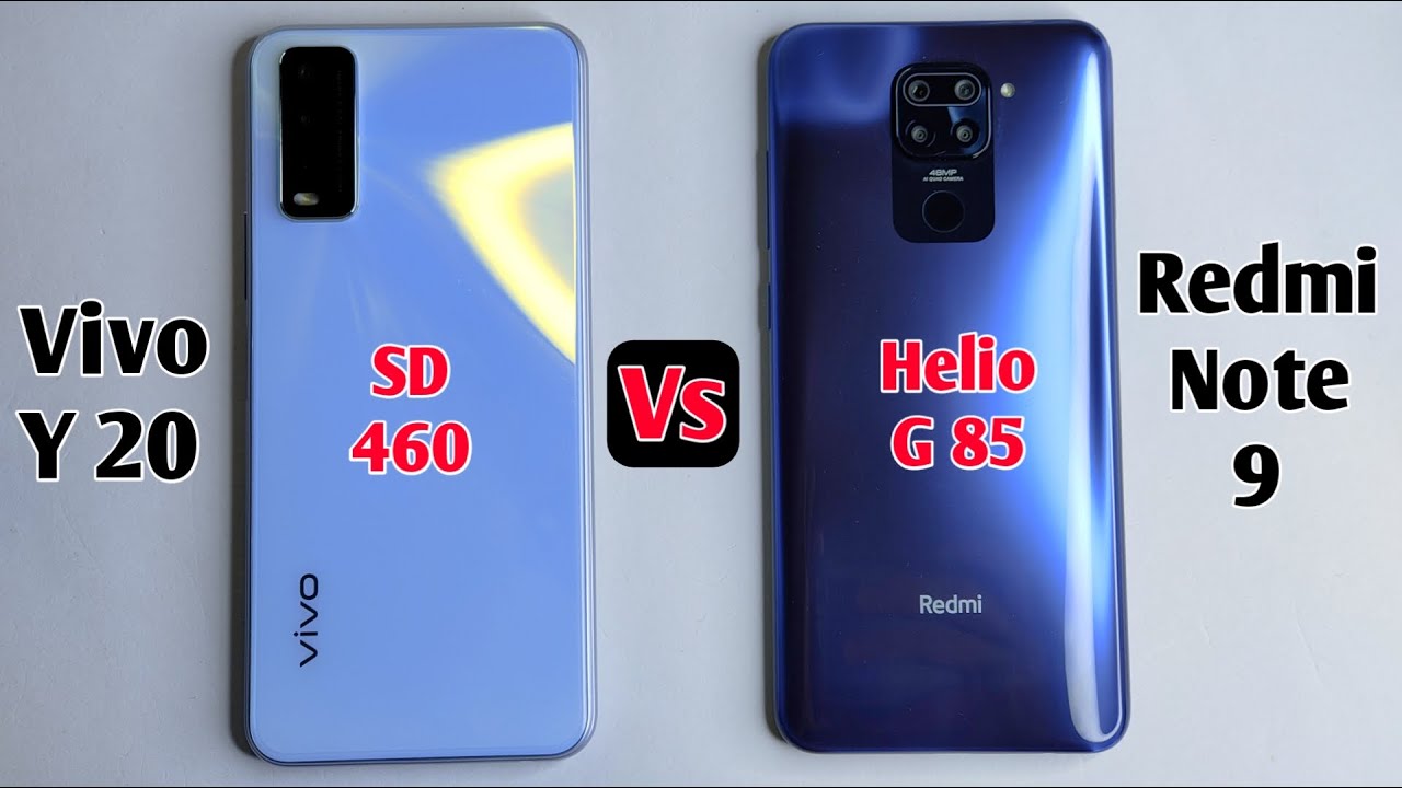 Vivo Y20 vs redmi note 9 speed test | Snapdragon 460 vs Helio G85 ...
