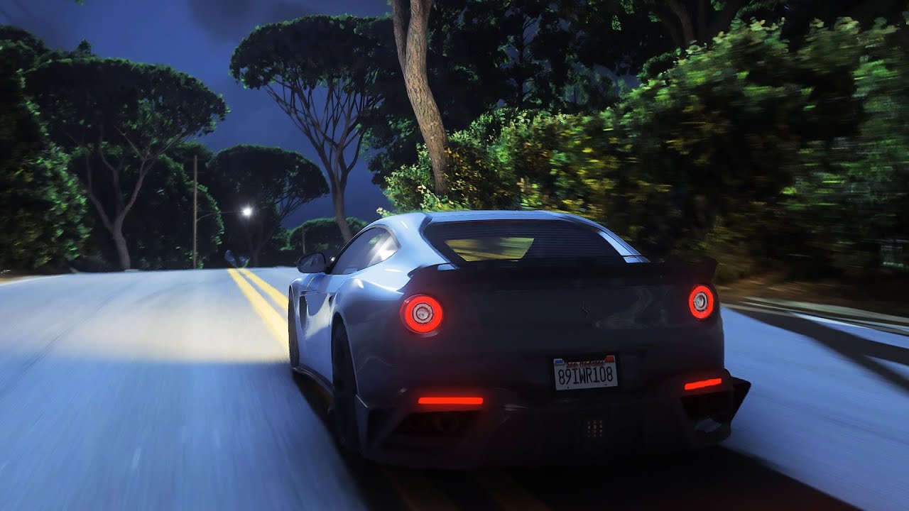 GTA 5 Remastered Weather Lighting With Realistic Vegetation Showcase On ...