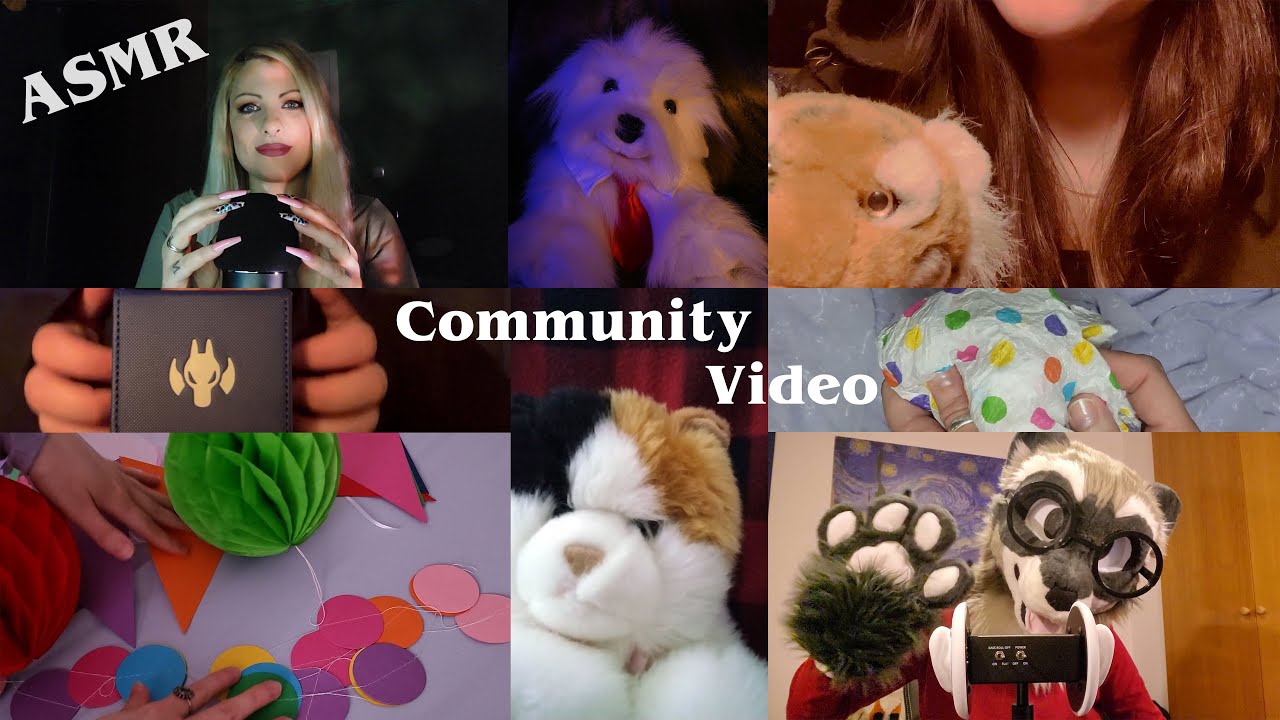 Subscribers Do ASMR - Community Video 2023 Tingles Scratching! - YouTube