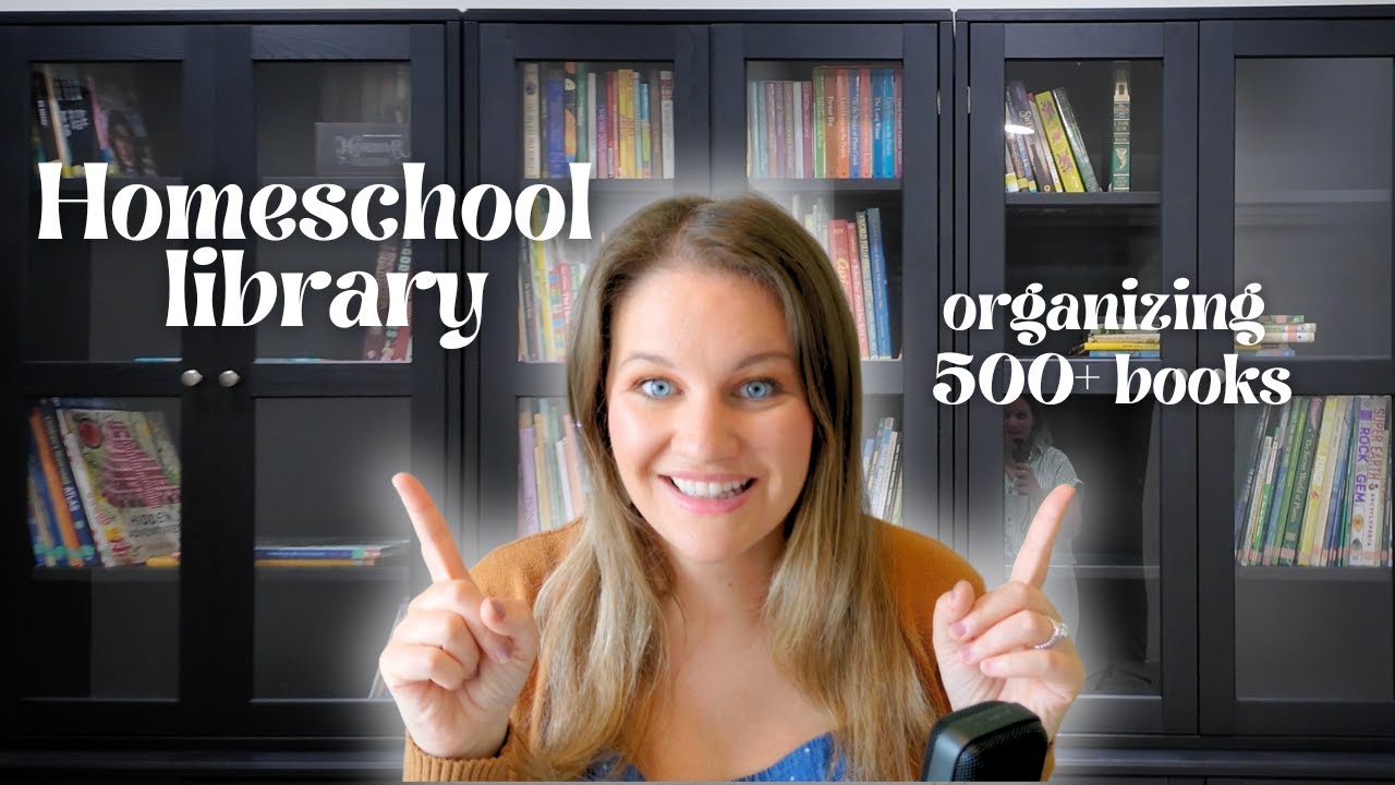 How I Organize Homeschool Books (Without Losing My Mind!) | Simple Home ...