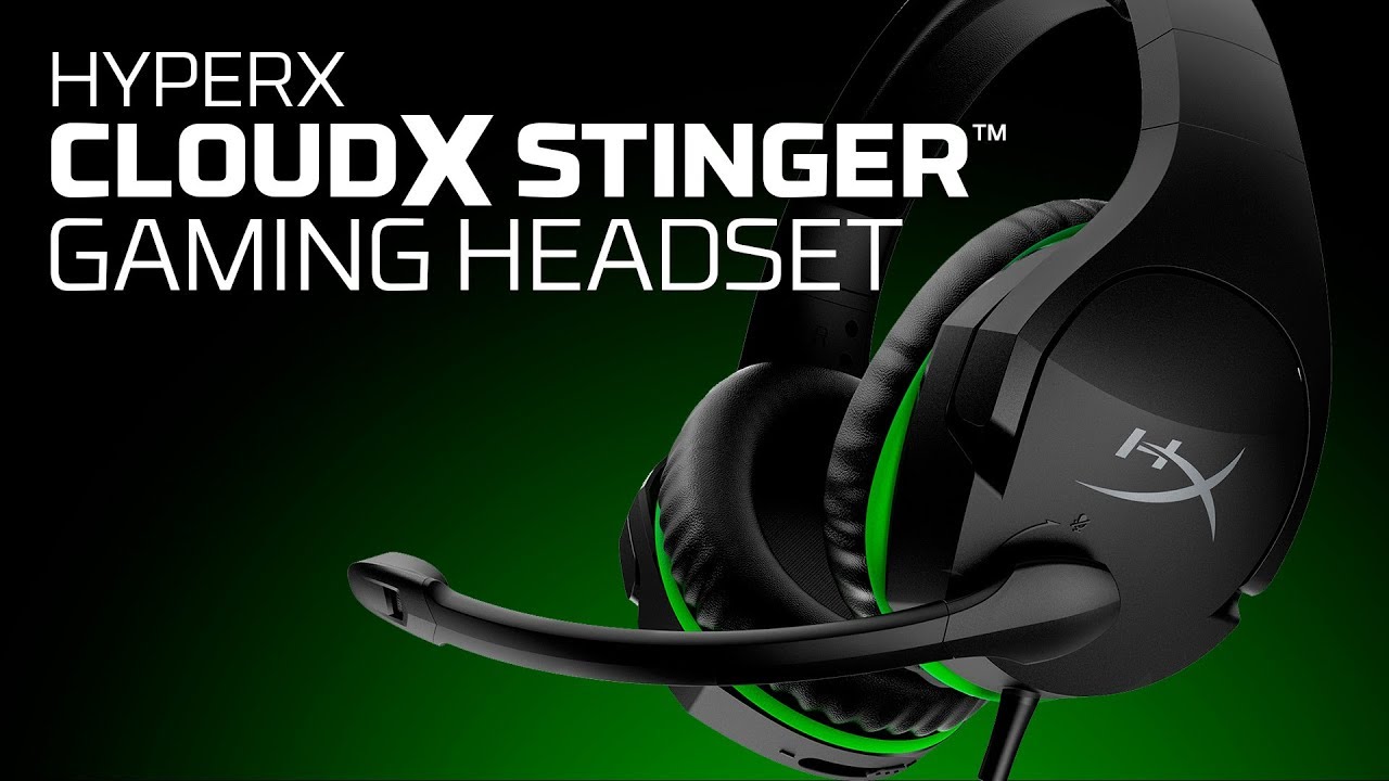 CloudX Stinger pour Xbox One – Casque de jeu filaire HyperX - YouTube