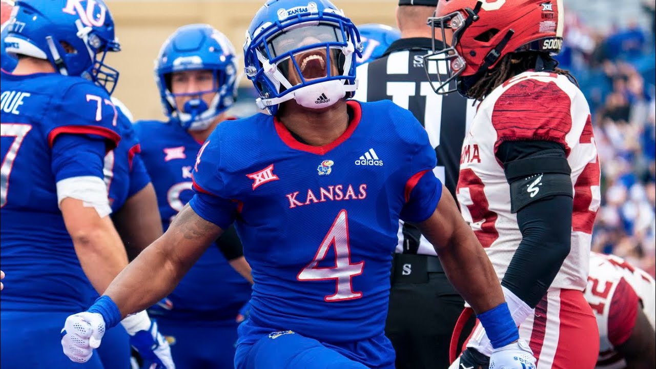 Devin Neal is the most underrated player in CFB! Kansas RB highlights ...
