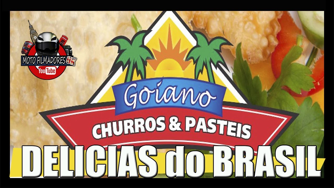 Delicias do Brasil - Goiano Pastel e Churros | MOTO filmadores UK - YouTube