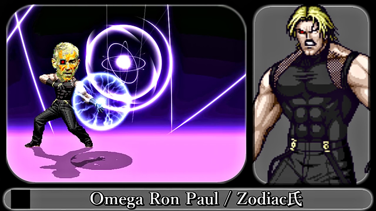【MUGEN】Omega Ron Paul【KOF / ルガール・バーンシュタイン】 - YouTube