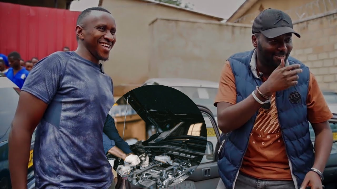 Imodoka ya Axel RUGANGURA Ihora mu Igaraje ayibononeye umutima, We na ...