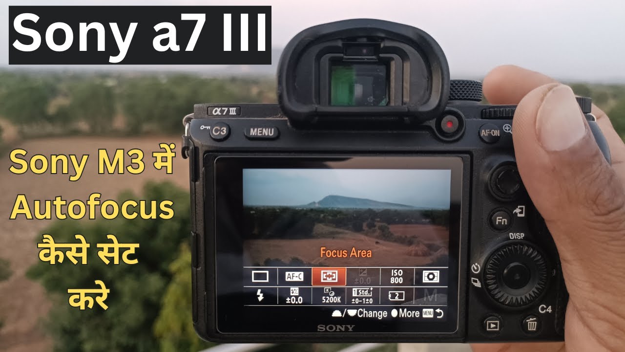 Sony a7iii Autofocus Settings कैमरा में ऑटोफोकस कैसे सेट करे - YouTube