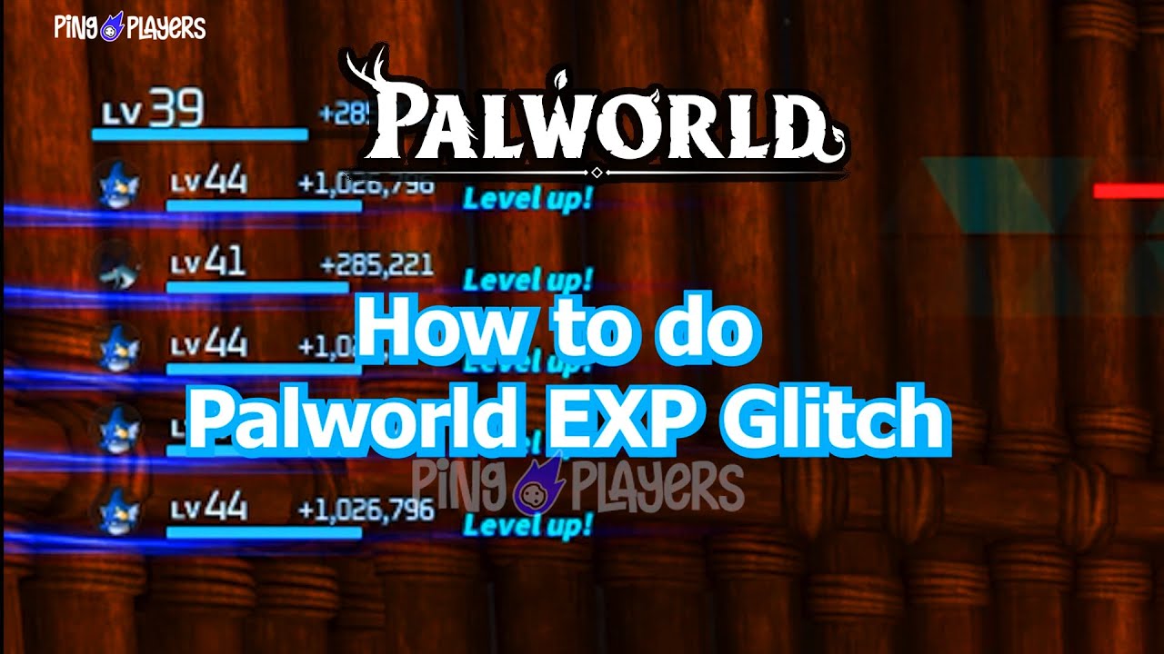 How to Do Palworld EXP Glitch (Fast Leveling Method) - YouTube
