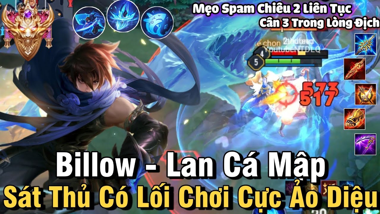 Lan Cá Mập - Billow Liên Quân Mobile | Cách Chơi, Lên Đồ, Phù Hiệu ...
