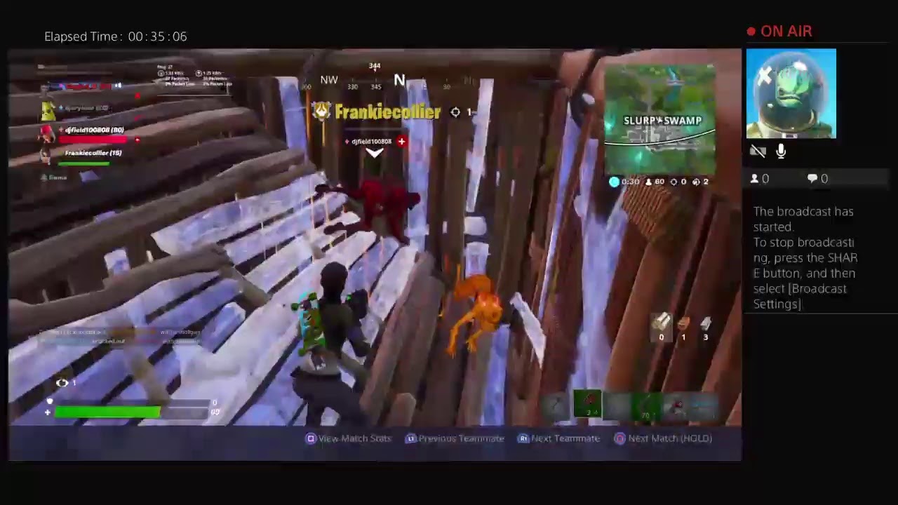 Capgod_IB's Live PS4 Broadcast on Fortnite - YouTube