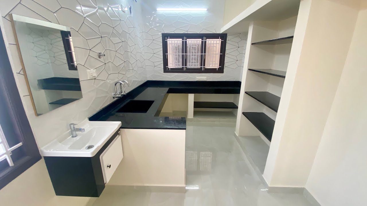 8x14size Compact Kitchen Design // Attractive Finish // Non-Modular ...