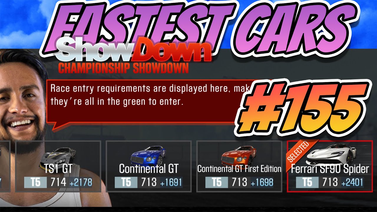 Championship Showdown 155 | CSR Racing 2 | SF90 Spider - YouTube