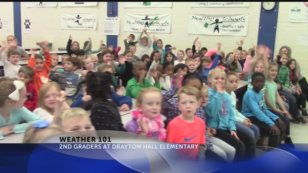 Rob Fowler talks to the 2nd graders at Drayton Hall Elementary School ...