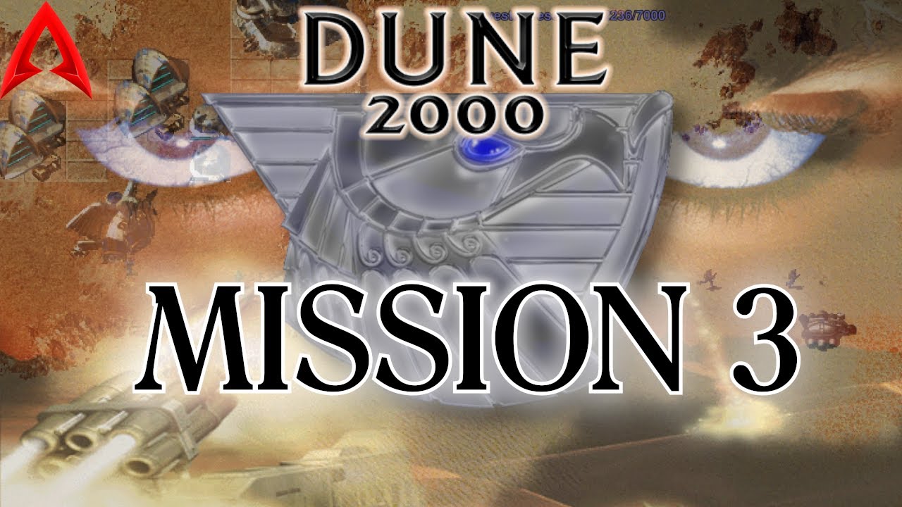 Dune 2000 gameplay OpenRA || Atreides Mission 3a/b (hard) - YouTube