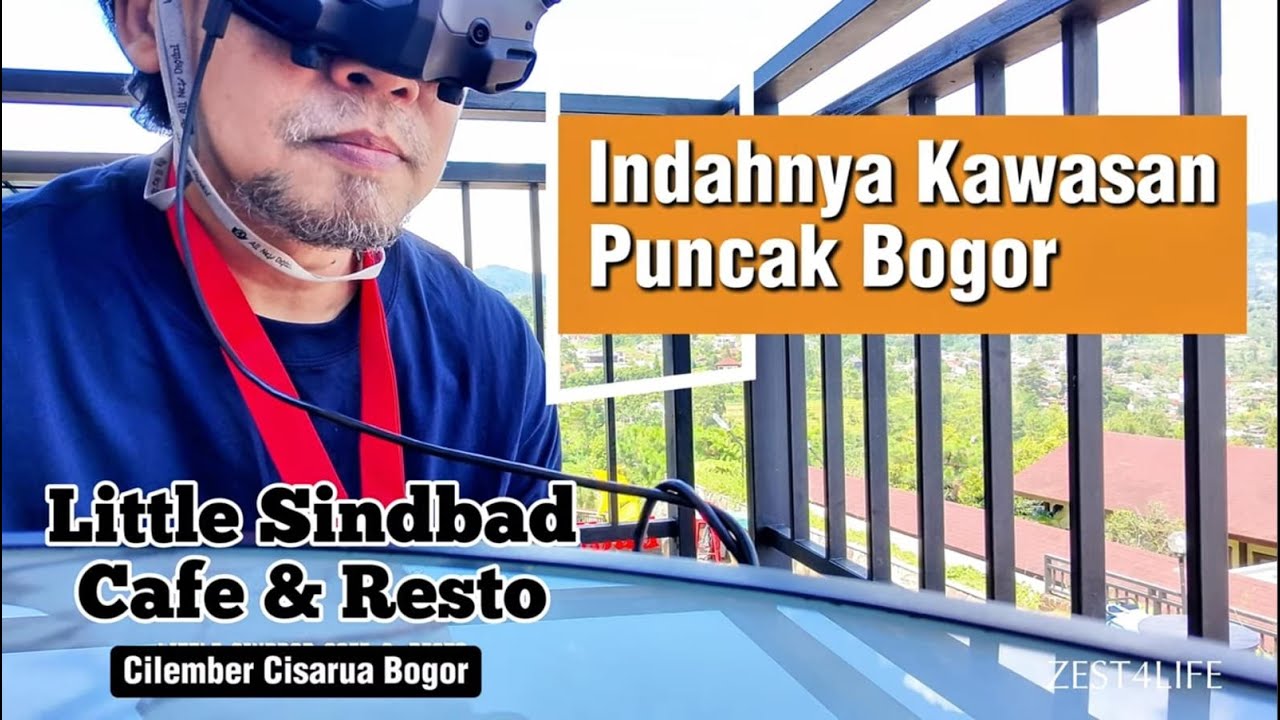 Menikmati Indahnya Kawasan Puncak Bogor dari Little Sindbad Cafe ...