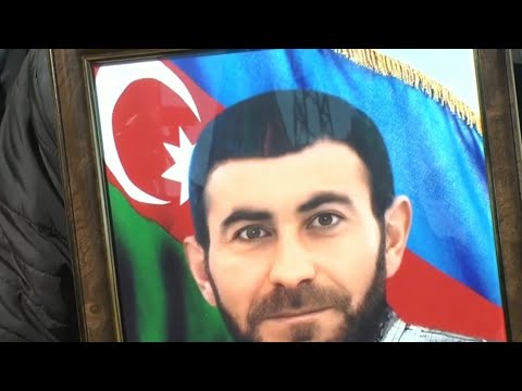 Samux Rayonu Əlikənd Kəndin Şəhidi  Cəfərov Babək Maxsus oğlunun dəfn mərasimi.