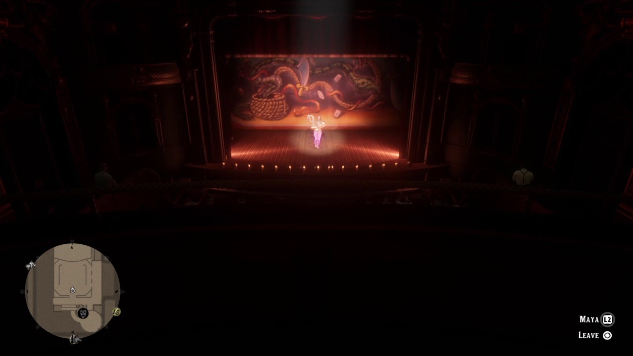 Box office seat - St. Denis Theater - RDR2 - YouTube