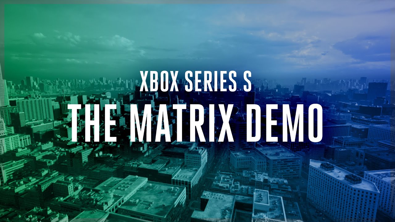 The Matrix Unreal 5 demo on $299 Xbox Series S - YouTube