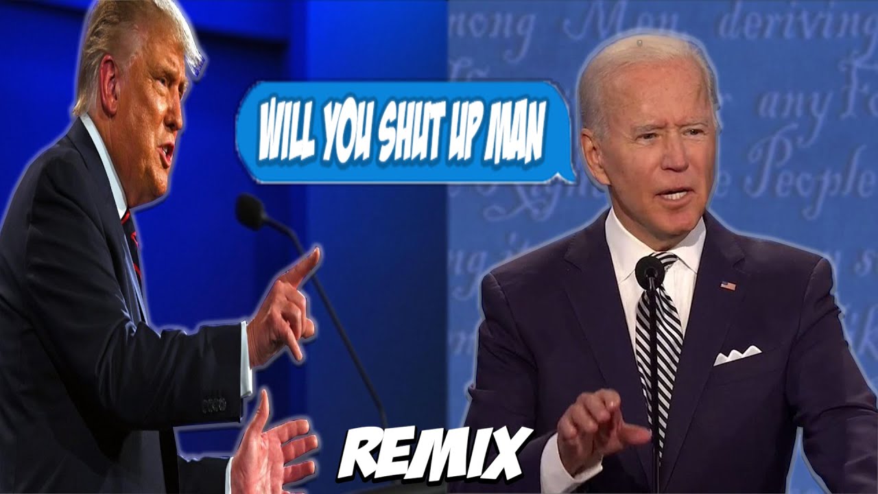 Joe Biden said "Will You Shut Up Man!" So I made a song! | Presidential ...