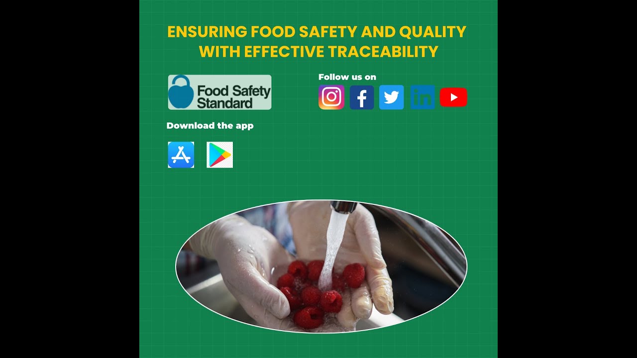 Ensuring food safety and quality with effective traceability - YouTube