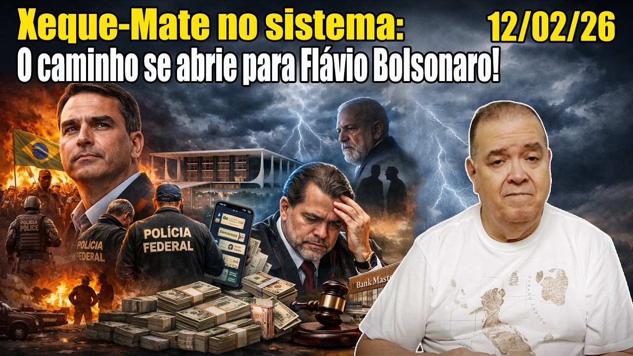 Xeque Mate no sistema: O caminho se abriu para Flávio Bolsonaro! - YouTube