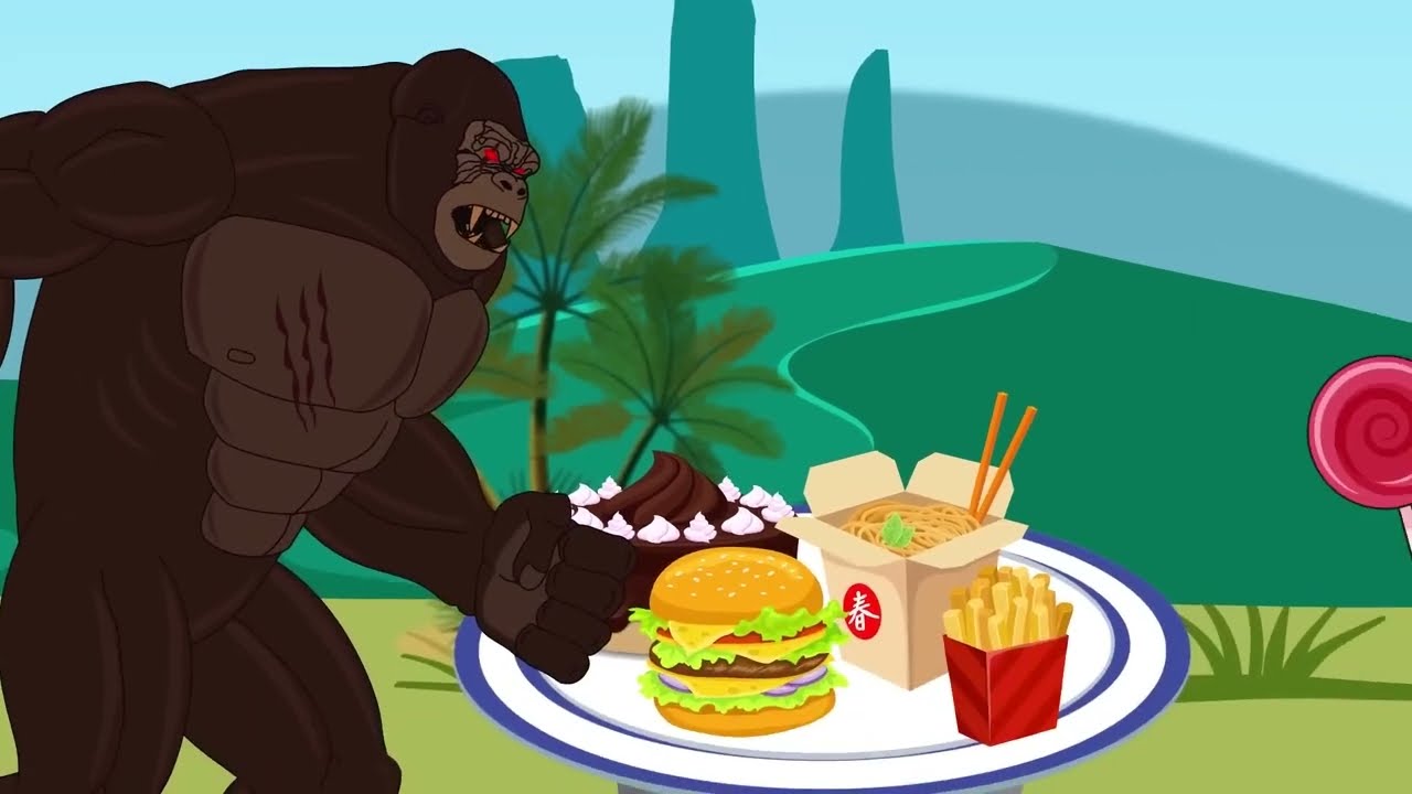 EVOLUTION of GODZILLA'S ATOMIC BREATH vs KONG Savior of the hamlet ...