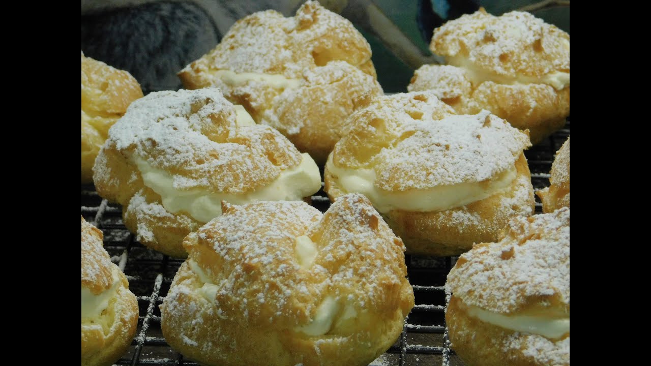 Cream Puffs Recipe | Aussie girl can cook - YouTube