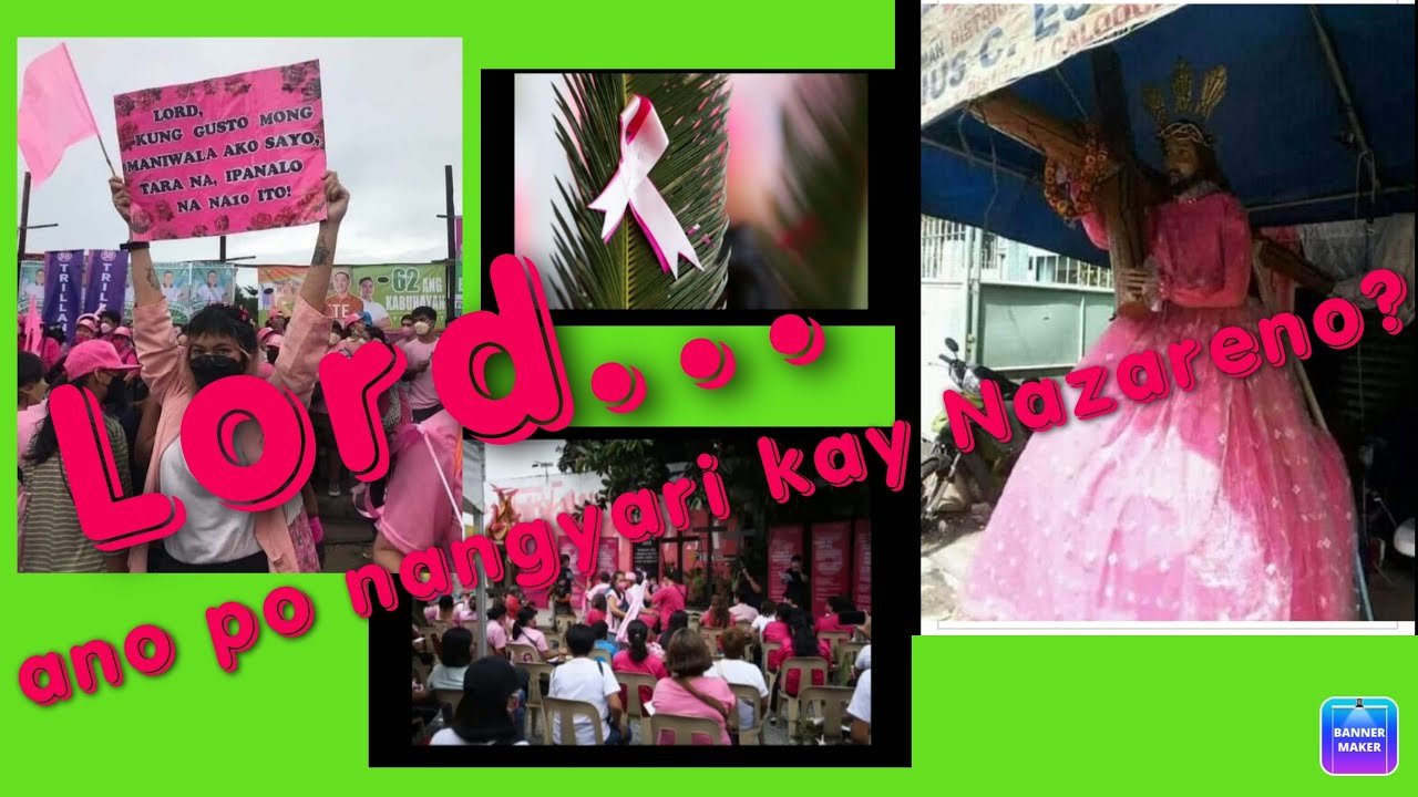 Naging PINK na si NAZARENO?/ABETH PILAPIL VLOGS#bongbongmarcos # ...