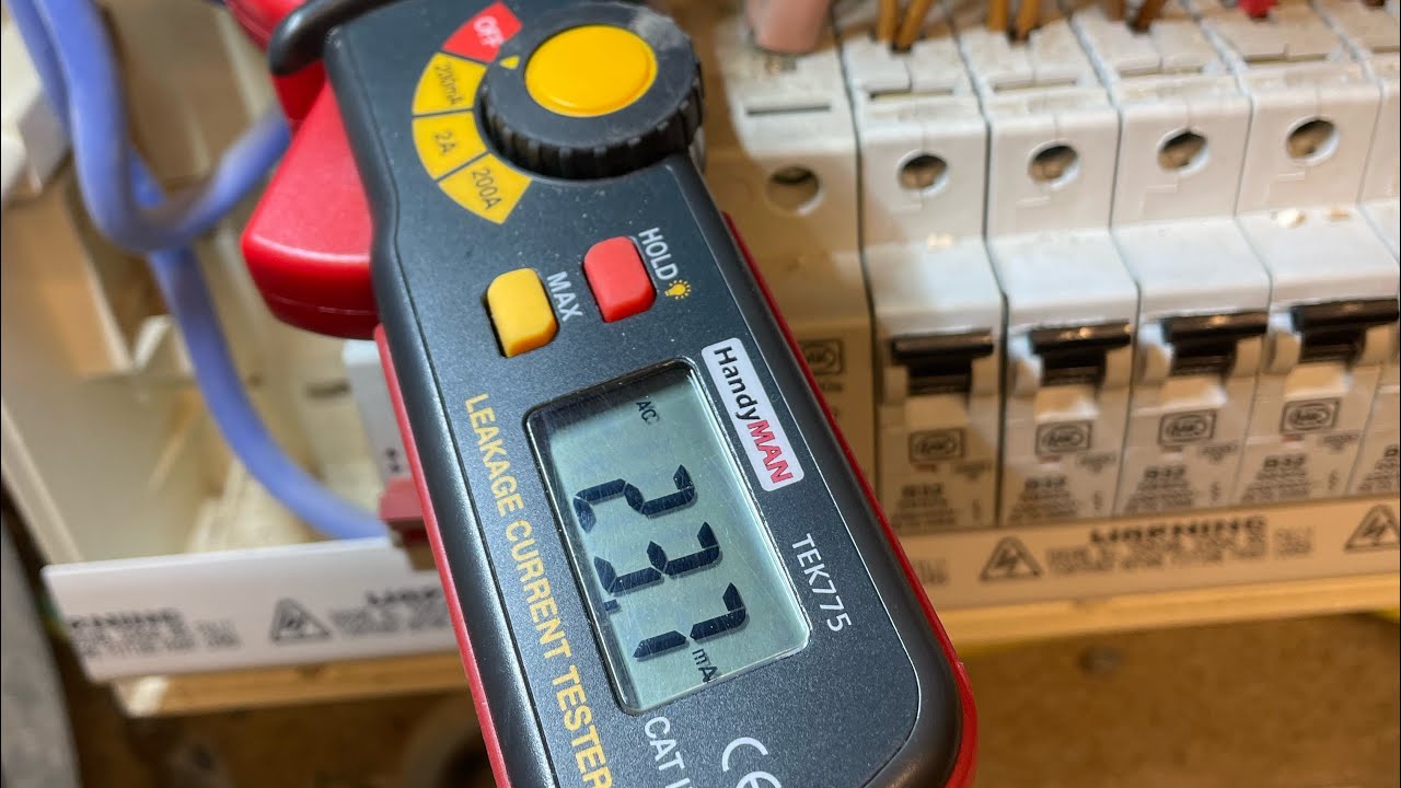 EICR with mad Earth Leakage! - YouTube