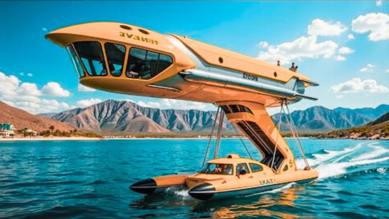 TOP FUTURISTIC WATER VEHICLES THAT WILL BLOW YOUR MIND! - YouTube