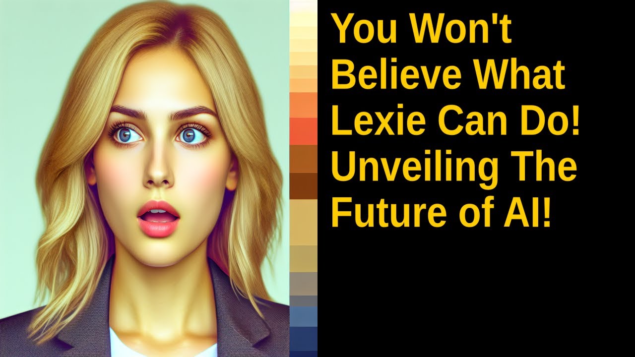 You Won't Believe What Lexie Can Do! Unveiling The Future of AI! - YouTube