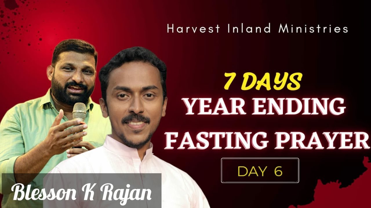 War Room Day 6, Message By Pr Blesson K Rajan UP- 7 days Year ending ...