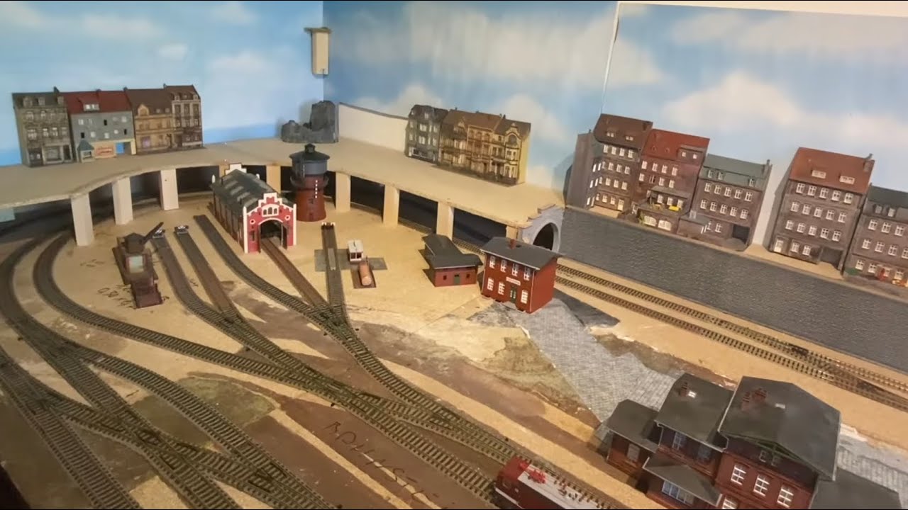Bau meiner H0 Modellbahn Teil 2 ( Stadt BW und Probleme) - YouTube