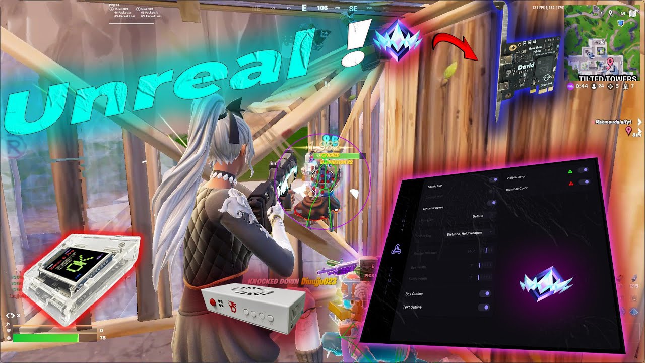 Chilling With DMA **CHEAT** in Fortnite Unreal Lobbies ! 🎯 - YouTube