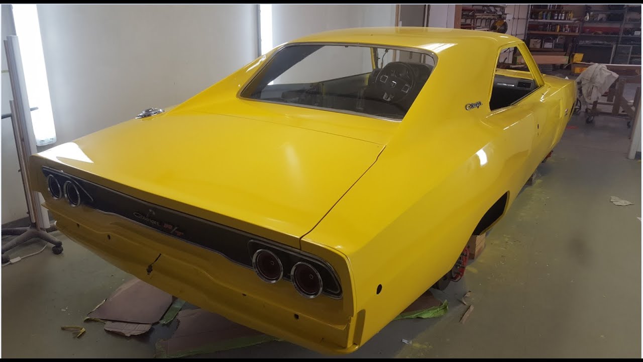 Don's 68 Charger body swap part 41 - YouTube