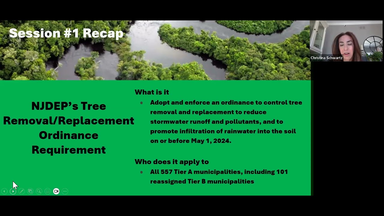 NJAPZA/NJSTF: The NJDEP Model Ordinance & Municipal Tree Ordinances in ...