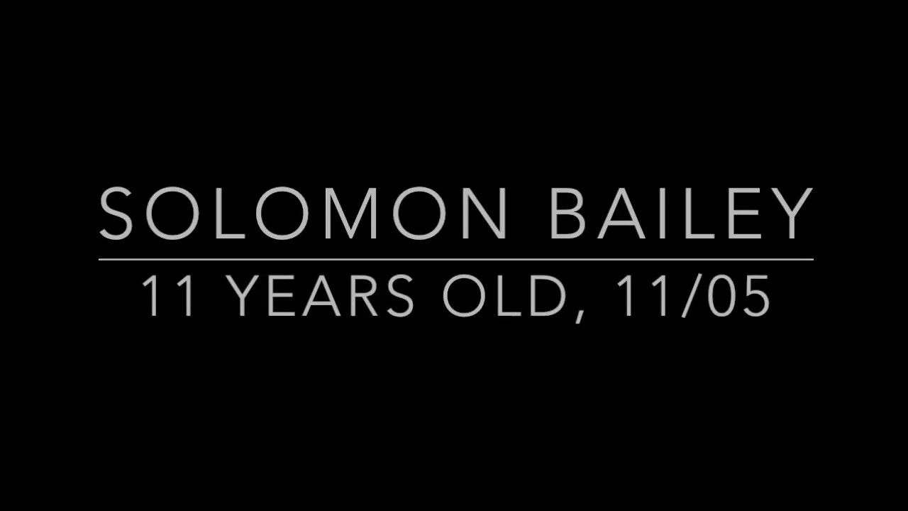 Solomon Bailey - YouTube