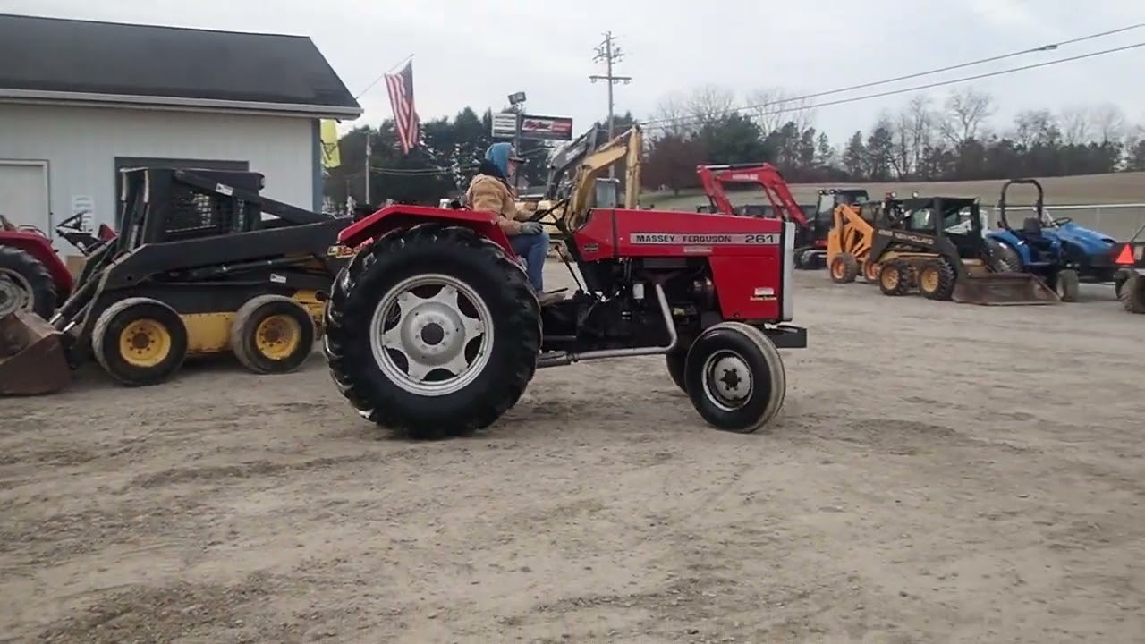 MASSEY FERGUSON 261 For Sale - YouTube
