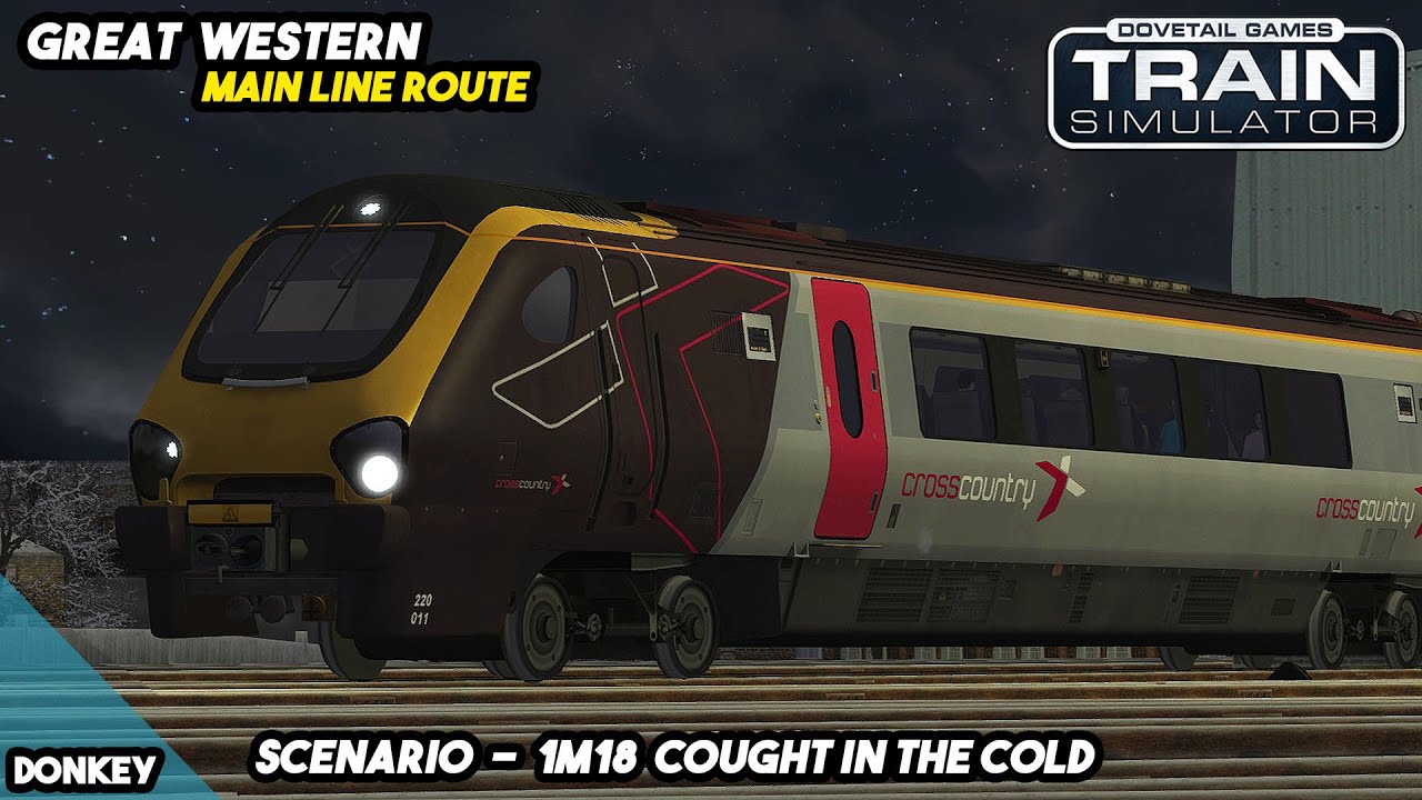 Train Simulator Classic - JT Class 220 - 1M18 Cought In The Cold - YouTube