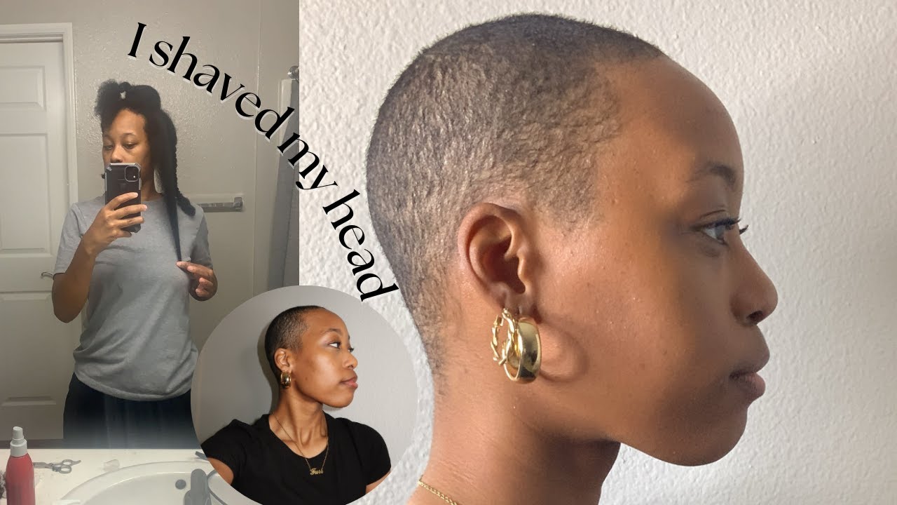 The Big Chop | starting over! new natural hair journey - YouTube