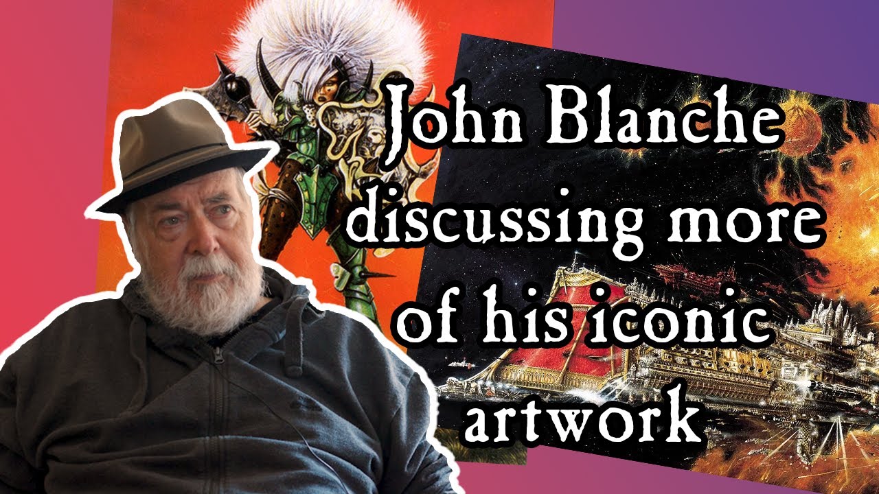 John Blanche discussing more of his iconic artwork - YouTube