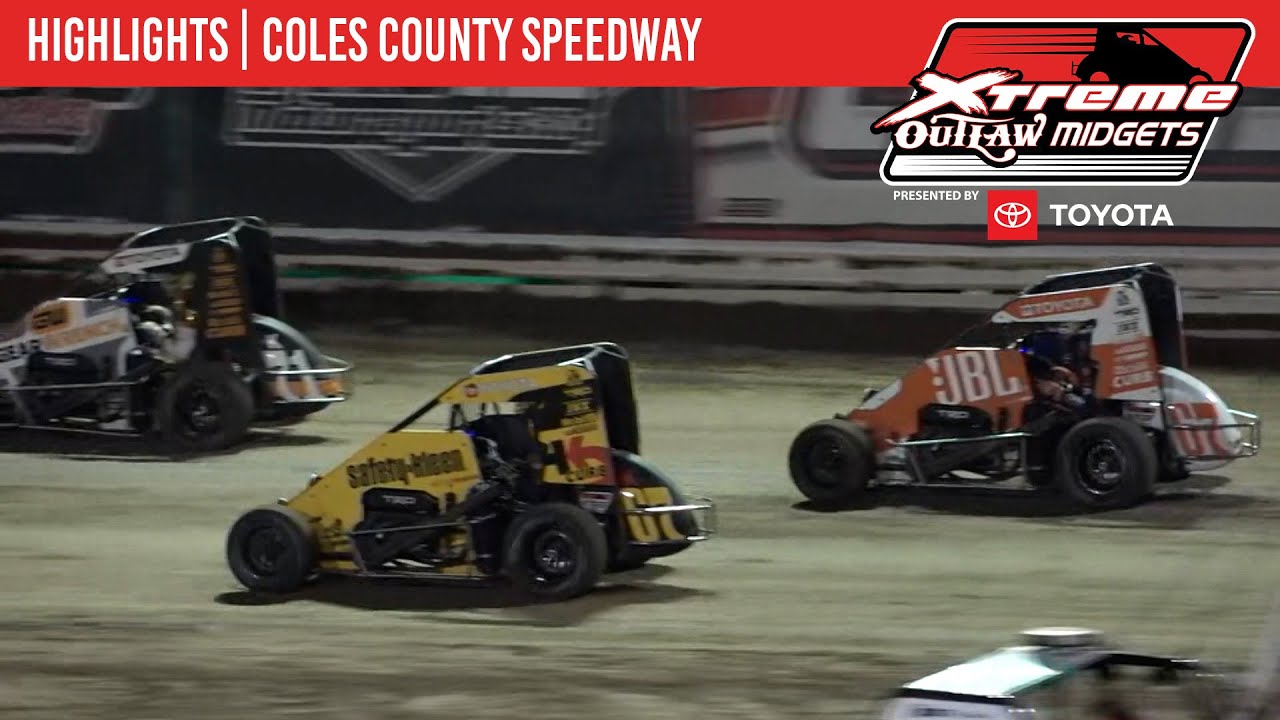 Xtreme Outlaw Midget Series Presented by Toyota | Coles County Speedway ...
