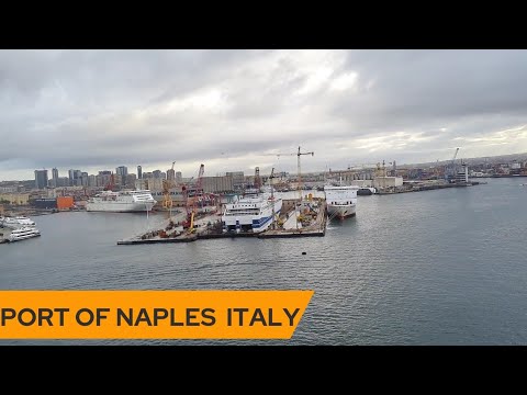 PORT OF NAPLES || Napoli ship terminal Italy 2023 🇮🇹 - YouTube